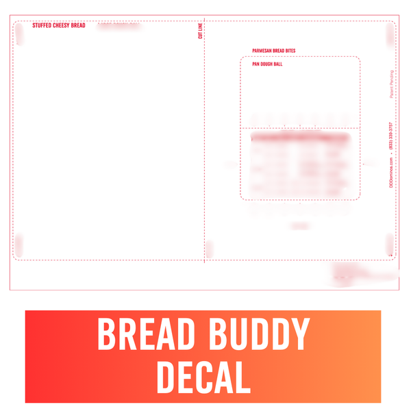 BREAD BUDDY DECAL | DDDomino's