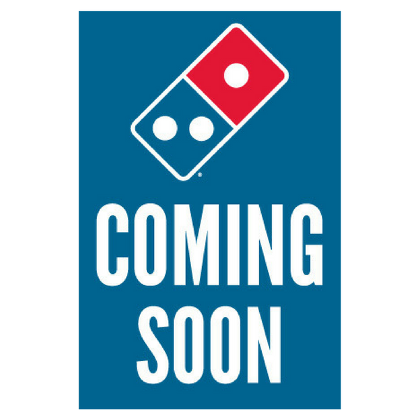 "Coming Soon" Window Cling - MESH | DDDomino's