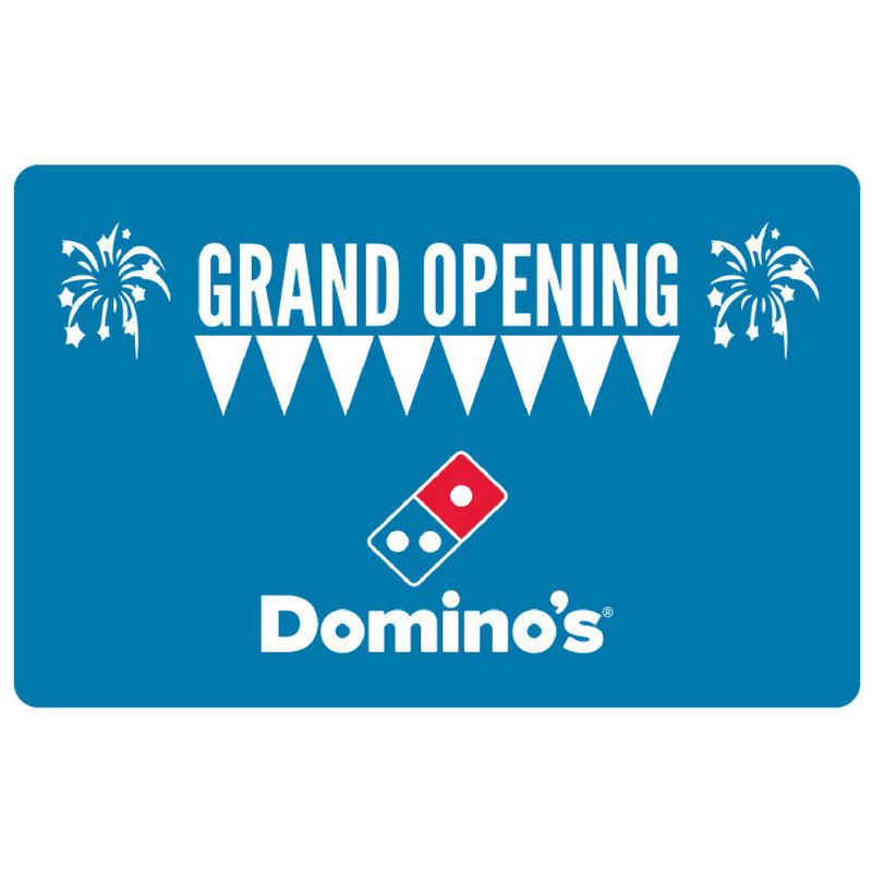 "Grand Opening" Fireworks Yard Sign | DDDomino's