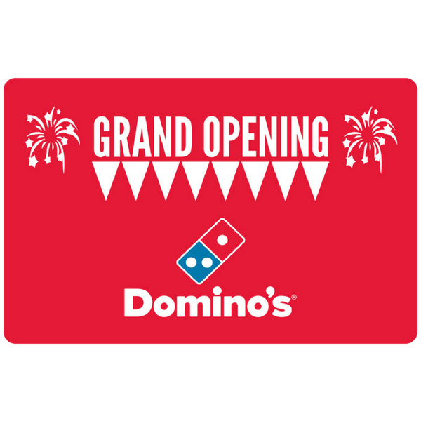 "Grand Opening" Fireworks Yard Sign | DDDomino's