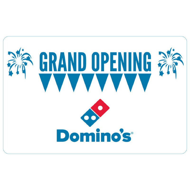 "Grand Opening" Fireworks Yard Sign | DDDomino's